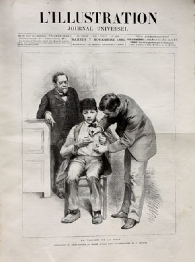Louis Pasteur expérimente son vaccin antirabique sur le jeune Joseph ...